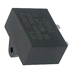 Siwdoy 5304464438 Refrigerator Run Capacitor Compatible with Frigi-daire Ken-More Refrigerators Replaces 5303289028, 218909913, 218909901, AP431853