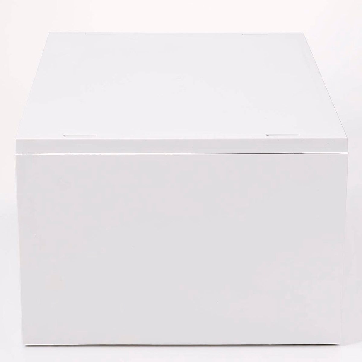 MUJI B7S7032 Storage Case, 1 Drawer, White/Grey