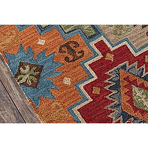 Momeni Rugs Tangier Collection Area Rug, 3'6" x 5'6", Multicolor