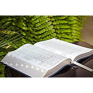 Reina Valera Revisada, Biblia de Referencia Thompson, Leathersoft, Azul añil, Palabras de Jesús en Rojo, con Índice (Spanish Edition)