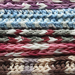 Soft Milk Cotton Knitting Wool Ball for DIY Hat and Scarves – Hand Weaving Technique - Crocheted Yarn Ball (Color : QRM-31)