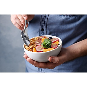 Ptzizi Funny My Peanut Butter Spoon Engraved Stainless Steel Dessert Spoon, Peanut Butter Coffee Dessert Cake lovers for Women Men Friends Birthday Thanksgiving Christmas Gifts