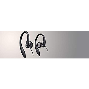 Philips Over The Earhook Earbuds SHS3300BK Open-Back Sports Wired Earphones Workout, Exercise and Gym (Back)