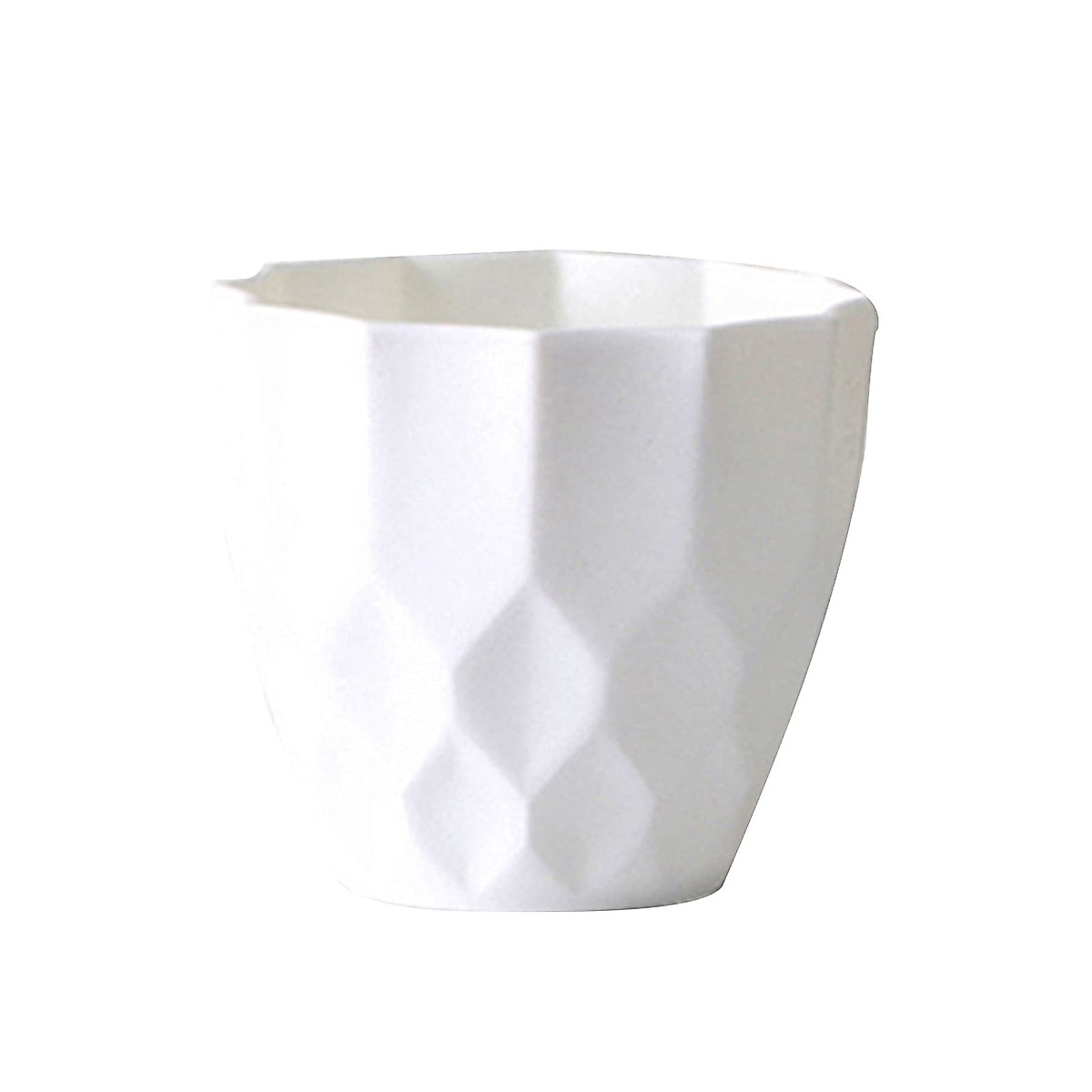 Bonsai Planter Decorative Small Lightweight Frosted Plastic Flower Pot Round Bottom Small Planter for Home Succulent Pot Simple