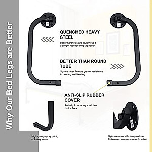 TOPOWN 2-Sets Murphy Bed Kit DIY Kit for Murphy Full-Size Bed Vertical Murphy Bed Hardware Kit for Folding Cabinet Wall Bed DIY Murphy Bed Kit Murphy Bed Hardware Bed Hardware(Full-Size, Vertica