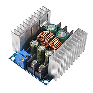 QCCAN 2PCS 20A 300W DC-DC Buck Converter Step Down Module Adjustable DC 6-40V to 1.2-36V Voltage Regulator Buck Converter Constant Current Power Supply Module