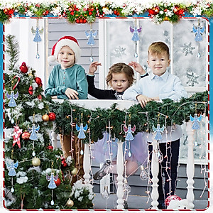 Riceshoot 12 Pcs Bereavement Gift Diamond Painting Kits for Sympathy Memorial Gift Diamond Painting Keychain Sympathy Gift for Loss of Loved One Remembrance Decor(Angel)