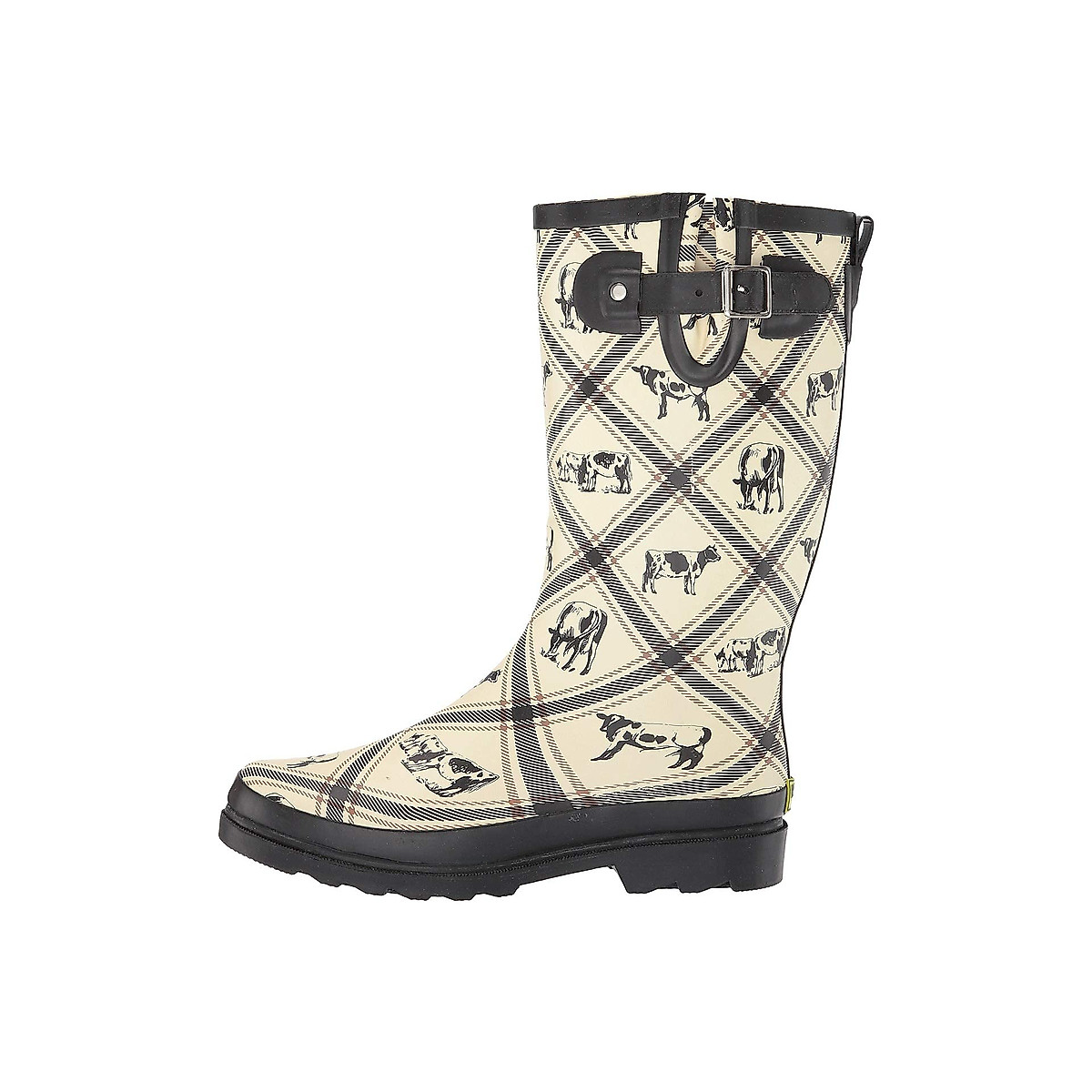 Western Chief Printed Tall Rain Boot Country Cows 10 M