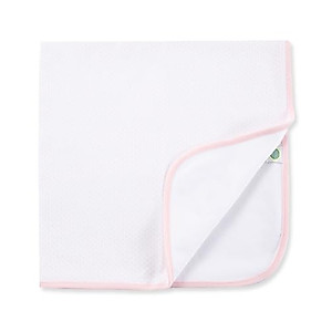 Little Me Unisex Baby Swaddling Receiving Blankets, Light Pink, One Size