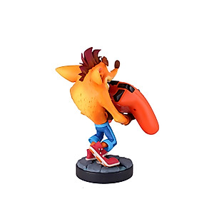 Exquisite Gaming: Crash Bandicoot 4 - Original Mobile Phone & Gaming Controller Holder, Device Stand, Cable Guys, Licensed Figure