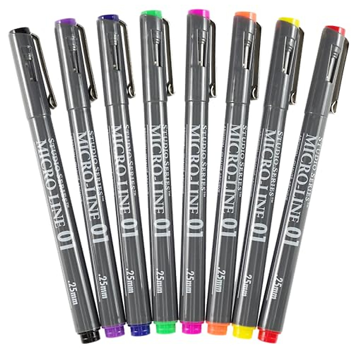 Bible Micro-Line Color Pens (8-piece Set)