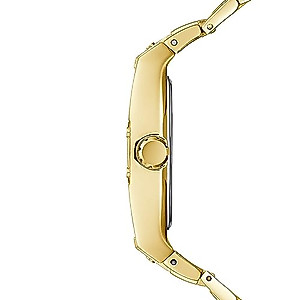 GUESS Men's 43mm Watch - Gold Tone Strap Champagne Dial Gold Tone Case