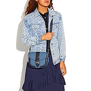 Coach - Georgie Saddle Bag - Indigo - CD323