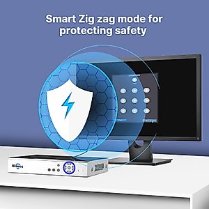 Hiseeu 16 Channel DVR, 5MP/1080P Digital Video Recorder, DVR for Security Camera, AHD/TVI/CVI/Analog/IPC 5 in 1 Hybrid Security DVR, Free Remote Access APP, Motion Alert (No Hard Drive)