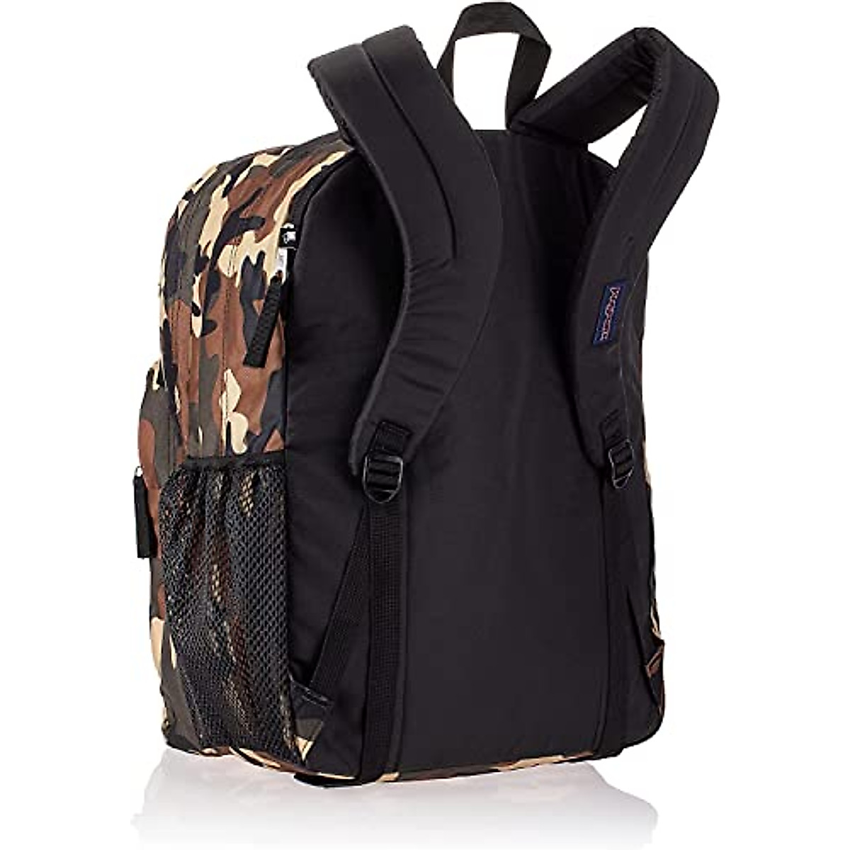 JanSport Big Student Backpack (Black) (Camo Buckshot)