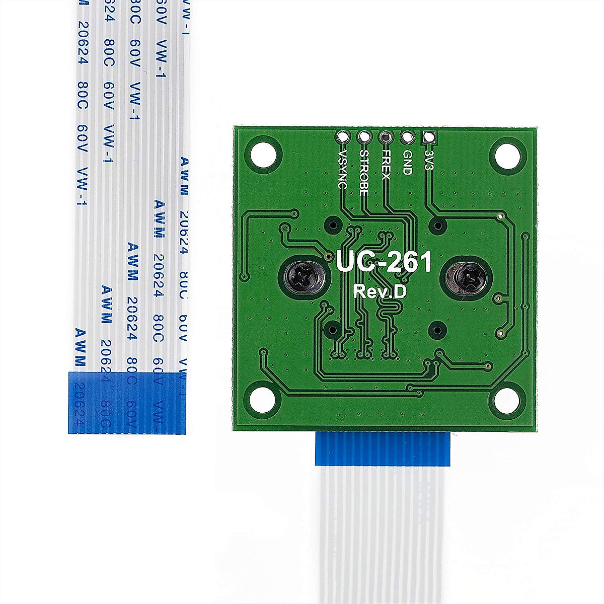 Arducam for Raspberry Pi 5 Camera Module with Interchangeable CS Mount Lens for Pi 5, 4, 3, 3B+, 5MP OV5647 1080P