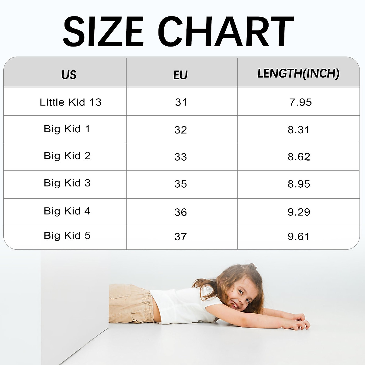 shoeslocker Girls Wedge Sneakers Ankle Platform Sneakers for Girls Nonslip Fashion Shoes with Double Side Zippers Black Size 2