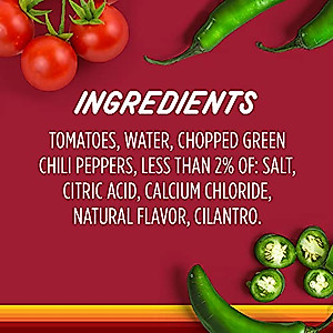 ROTEL Mild Diced Tomatoes and Green Chilies, 10 oz. (Pack of 12)