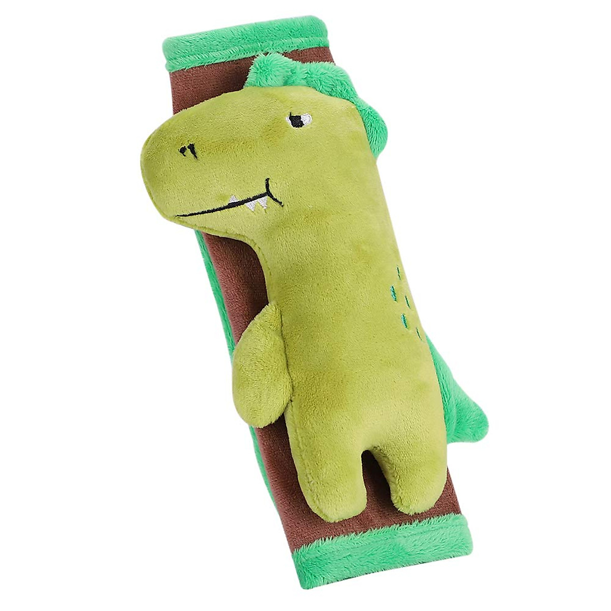 ITODA Cute Cartoon Car Seat Belt Cover Pads Shoulder Seatbelt Safety Strap Wrap Driving Cushion Universal Backpack Stroller Soft Pillow Travel Neck Protective for Adults and Children