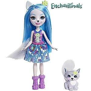 Enchantimals Winsley Wolf Doll & Trooper Figure [Amazon Exclusive]