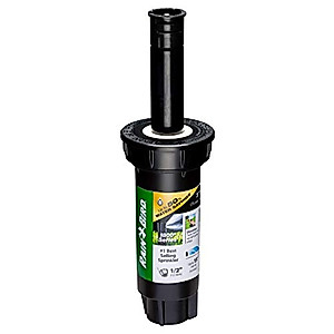 Rain Bird 1803DSHPRS Pressure Regulating (PRS) Professional Dual Spray Pop-Up Sprinkler, 180° Half Circle Pattern, 8' - 15' Spray Distance, 3" Pop-up Height