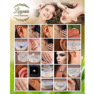 Silver Hoop Earrings - Dainty Hoop Earrings with Green 3mm Opal - Small 20 Gauge Cartilage Earring - A Pair Of 2 Huggie Hoop Earrings