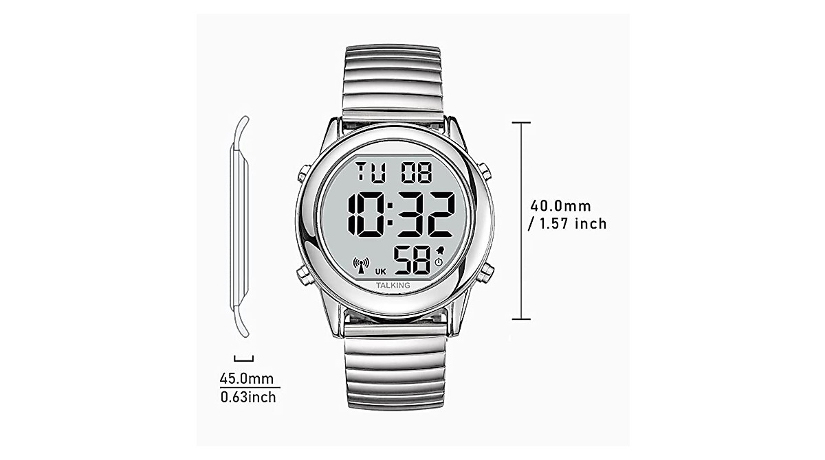 RUNCAR Talking Watch for the Visually Impaired