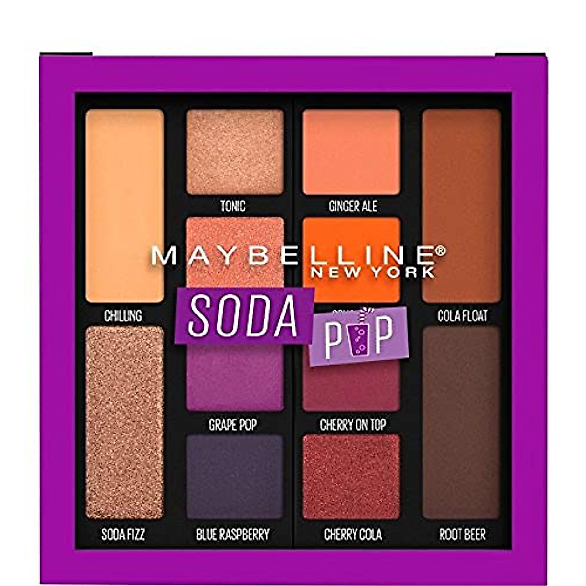 Maybelline Eyeshadow Palette Makeup, Soda Pop