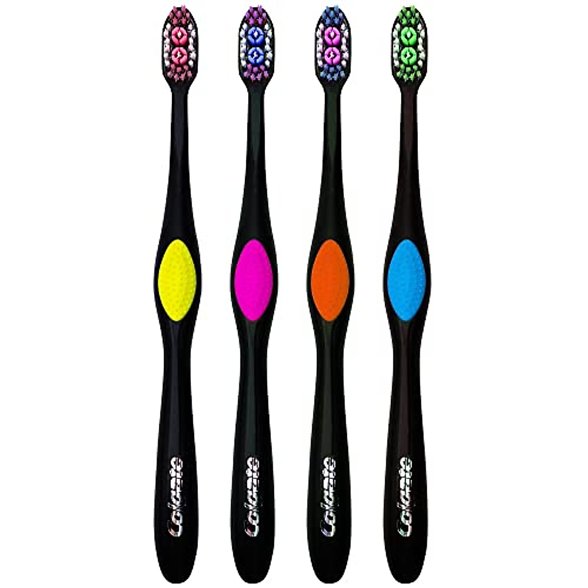 Colgate 360 Fresh N' Protect Toothbrush, Ultra Compact, Soft (Colors May Vary) - Pack of 4