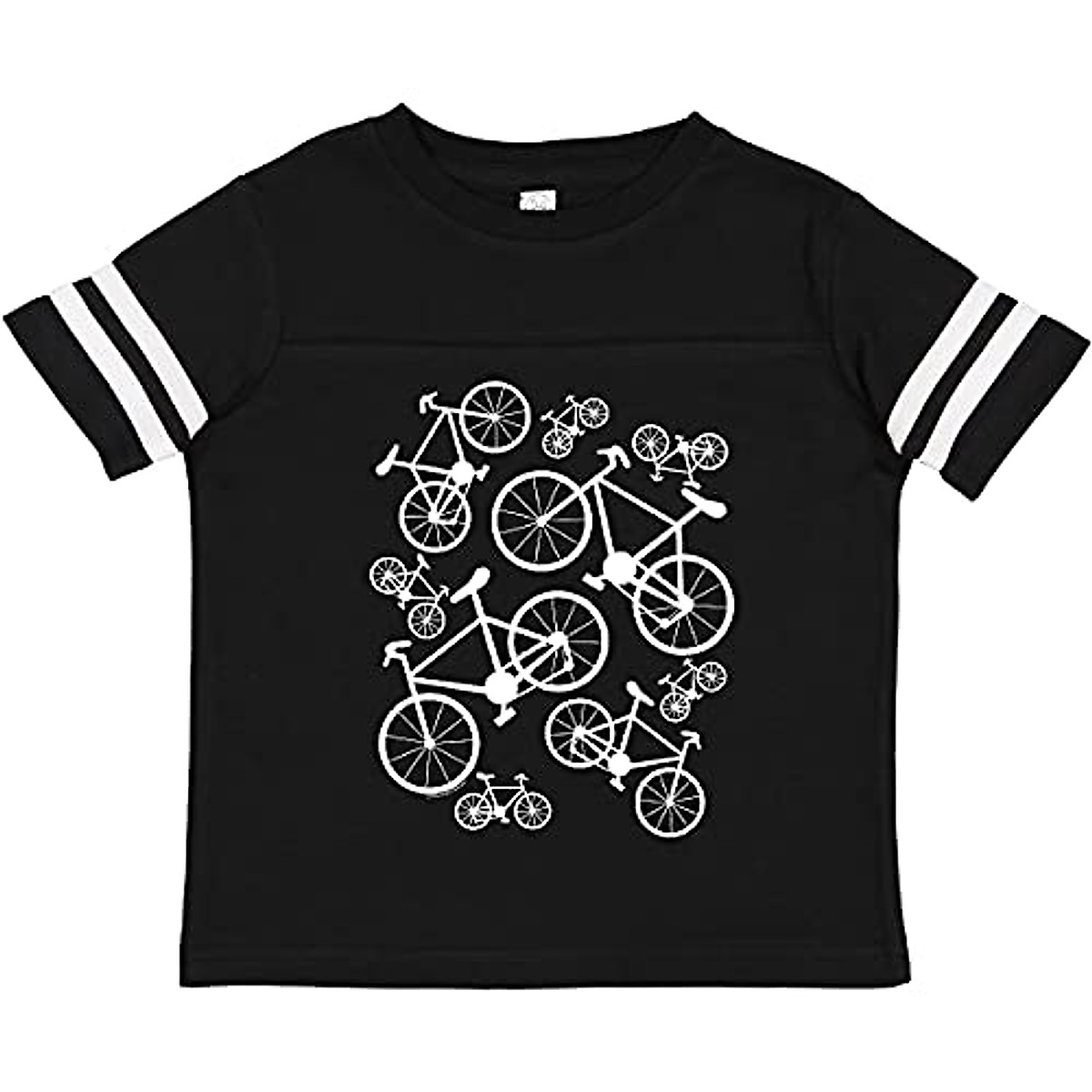 inktastic White Big/Small Toddler T-Shirt 2T Football Black and White 2694b