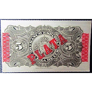 1896 CU RARE SPANISH COLONIAL CUBA 5 SILVER PESOS! 5 SILVER PESOS XF or Better