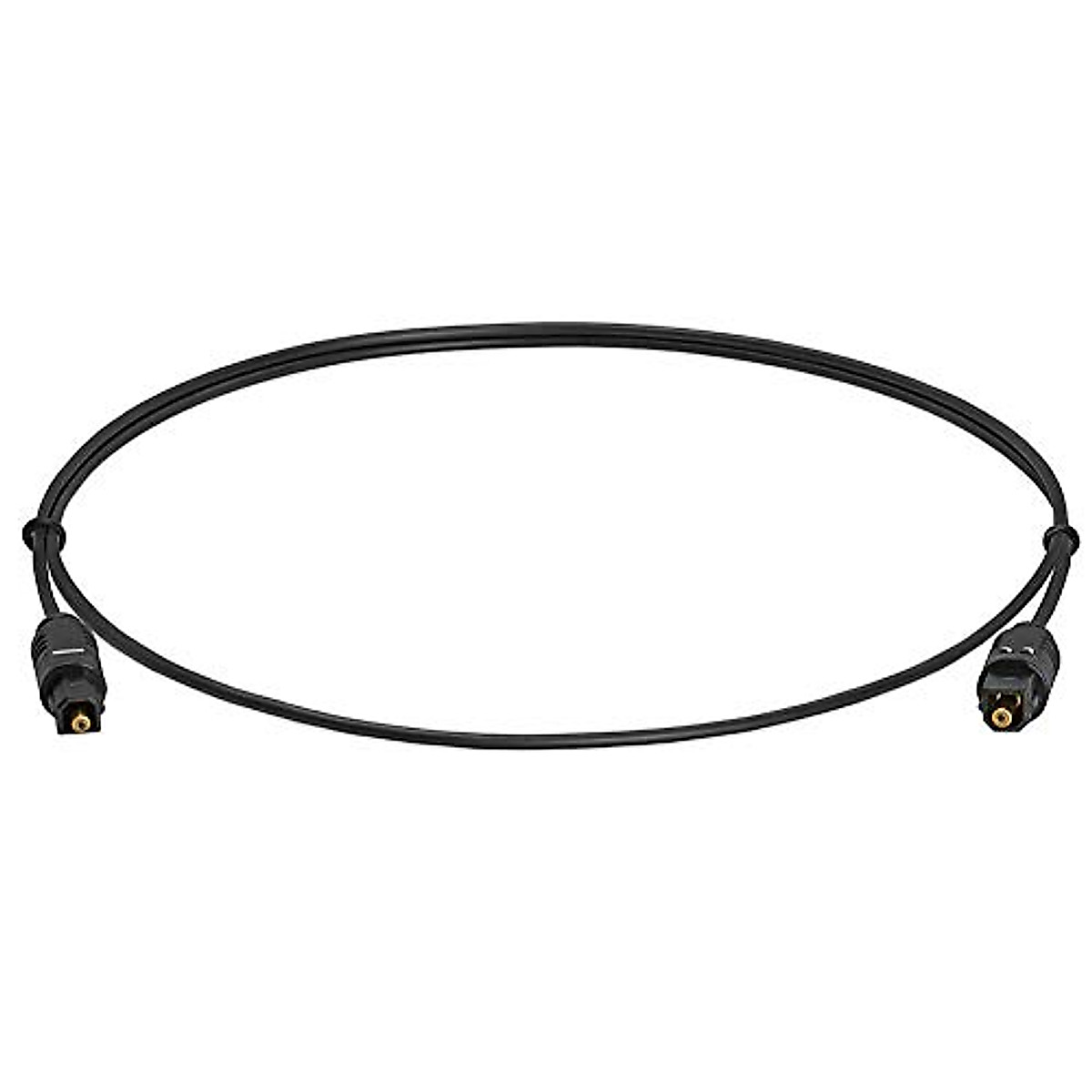 Car Audio Cable Compatible Adapter Stereo Jack Cables LTra5jCCun, 7.1 Surround Sound Fiber Optical Digital Toslink Audio Practical Cable Speaker TV Cord - Black 1M