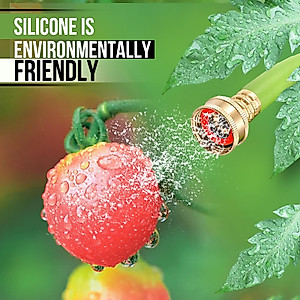 Litorsnge 30 PCS Red Outdoor Garden Hose Washer Gaskets Made from Soft Silicone, Fit All Standard 3/4" Garden Shower Hose and Water Faucet Fittings and 5/8 Inch Washing Machine