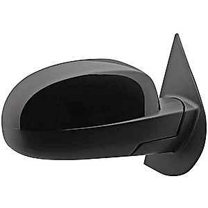 Dorman 955-1481 Passenger Side Power Door Mirror - Heated / Folding Compatible with Select Cadillac / Chevrolet / GMC Models, Black