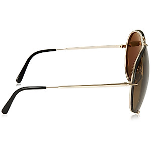 Porsche Design Sunglasses P8478, Gold, 69mm