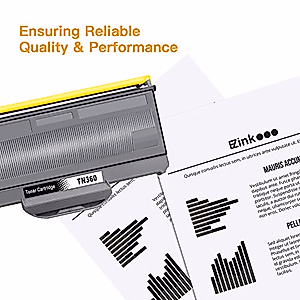 E-Z Ink(TM) Compatible Toner Cartridge Replacement for Brother TN330 TN360 TN-330 TN-360 High Yield Compatible with DCP-7040 DCP-7030 MFC-7840W HL-2140 MFC-7340 MFC-7440N HL-2170W HL-2150N (4 Black)