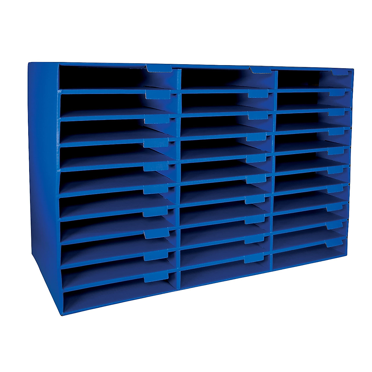 Pacon Classroom Keepers 30-Slot Mailbox, Blue (001318)