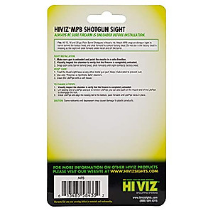 HIVIZ Snap On Sight for Plain Barrel Shotgun
