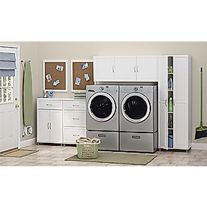 SystemBuild Kendall 24" Utility Storage Cabinet - White