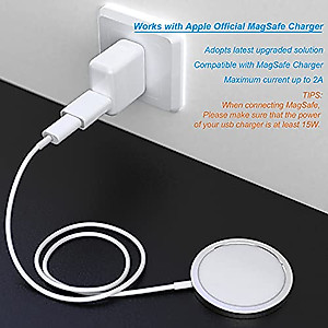 USB C Female to USB A Male Adapter,Compatible with Apple MagSafe Watch 7/8 to USB Wall Plug,Type-C to A Charger Cable Converter for iPhone 14 13 12 Mini Pro Max,iPad,Galaxy Note,Google Pixel 6 5 4XL