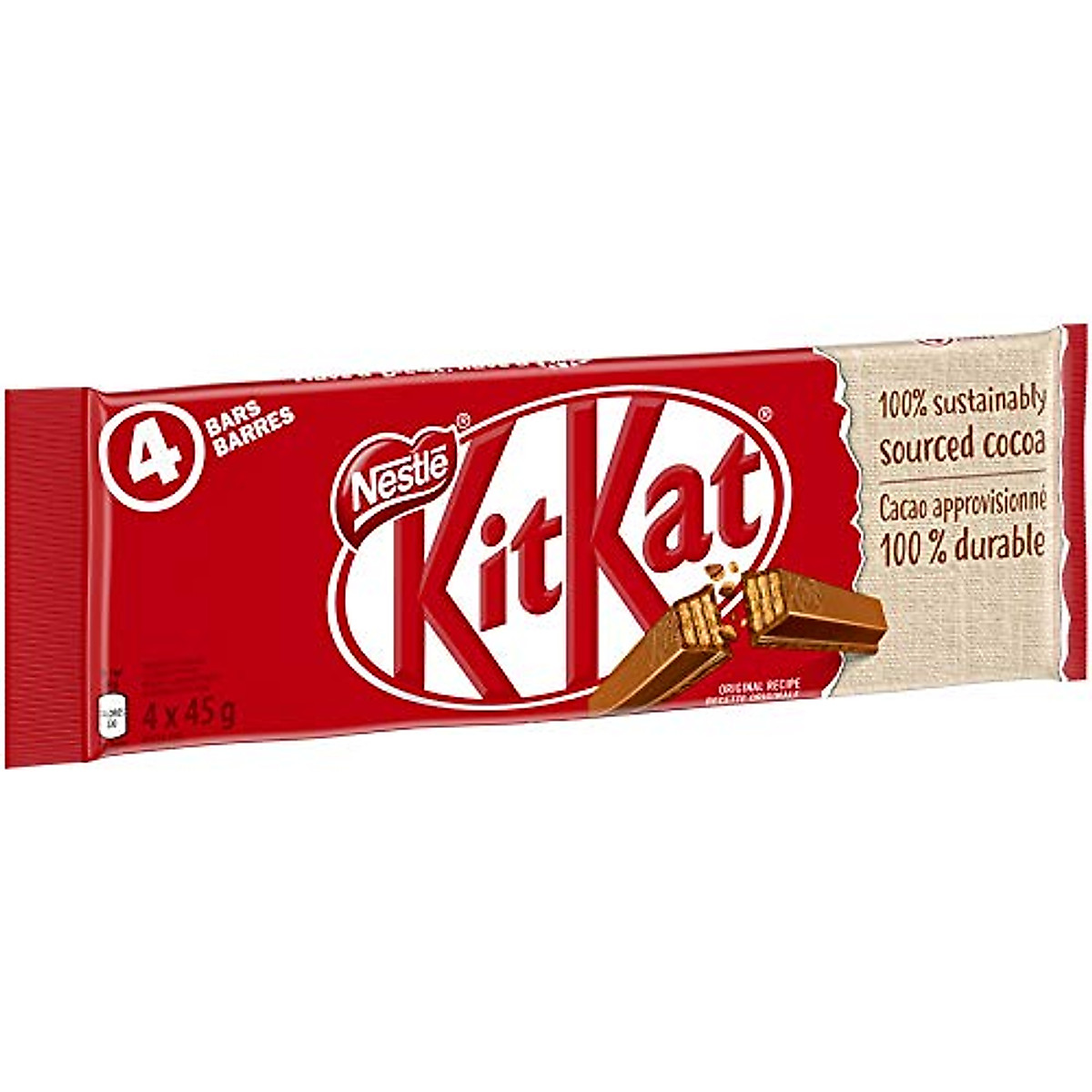 KIT KAT 4 Finger, 4x45g, Multipack