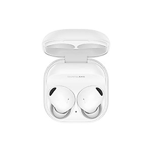 SAMSUNG Galaxy Buds 2 Pro True Wireless Bluetooth Earbuds w/ Noise Cancelling, Hi-Fi Sound, 360 Audio, Comfort Ear Fit, HD Voice, Conversation Mode, IPX7 Water Resistant, US Version, White (Pack of 1)