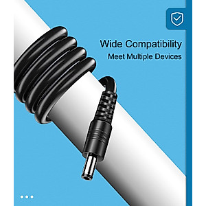 WindSwallow 12V AC to DC Adapter Charger Compatible with Sony Portable DVD Player AC-FX150 DVP-FX720 DVP-FX730 DVP-FX810 DVP-FX811 DVP-FX820 DVP-FX970 DVP-FX930 DVP-FX94/B Power Supply