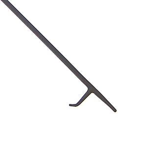Minuteman International Shepherd's Hook Poker, Single Fireplace Tool (WR-21P)