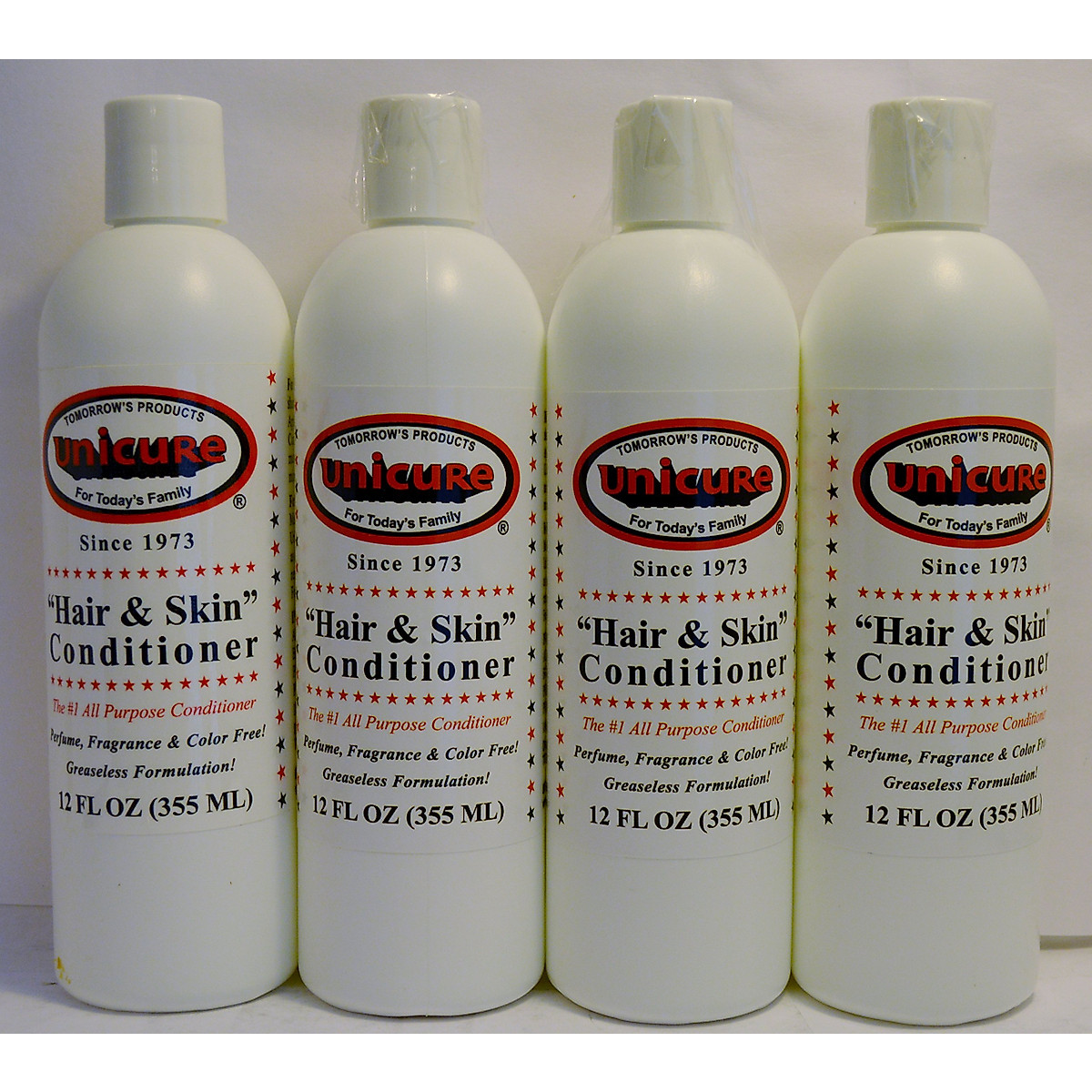 Unicure Hair and Skin Conditioner 12oz (4 Pack)