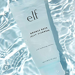 e.l.f. Bounce Back Jelly Cleanser Gentle Face Wash, Cucumber, 3.38 Fl Oz