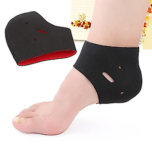 2Pcs Night Splint Ladies Socks Heel Pads for Women Ankle Injury Brace Plantar Brace for Women Mens Insoles wrap Brace Protective case Protective Gear