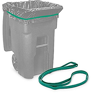 Rubber Bands for 95-96 Gallon Trash Cans, (Value 6 Pack)