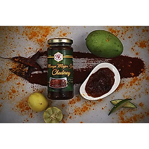 TAJ Mango Major Grey Chutney | 320g (11.28oz)