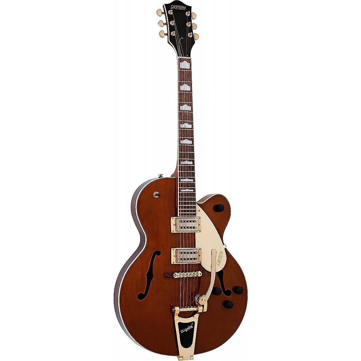 Gretsch G2410TG Streamliner Hollow Body Single-Cut and Gold Hardware Single Barrel w/Bigsby